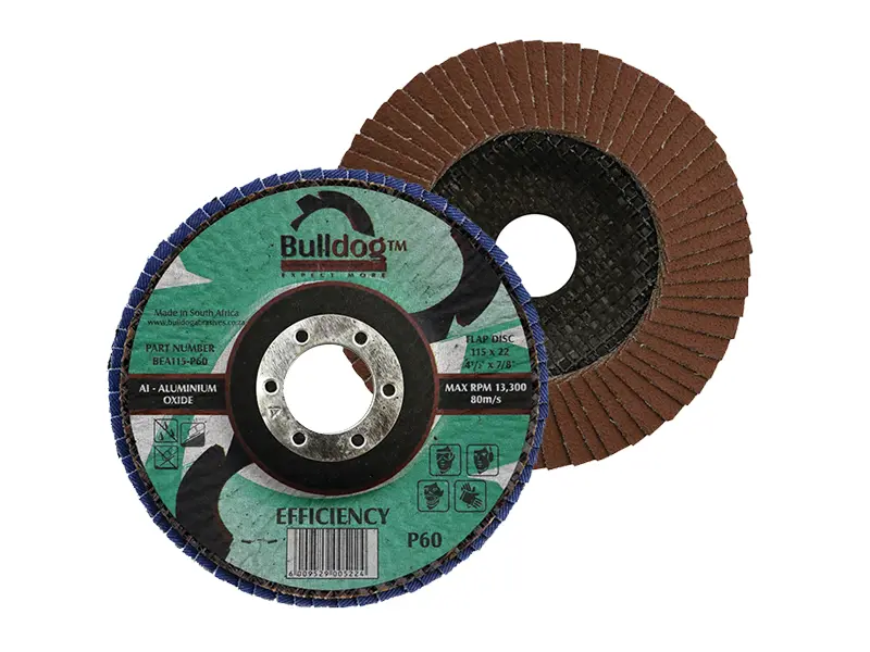 Aluminium oxide flap disc store