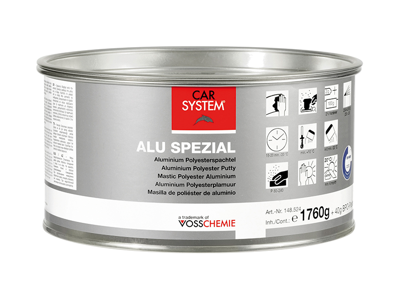 Alu Spezial - Polyester Hard Putty (incl. hardener) - Bulldog Abrasives